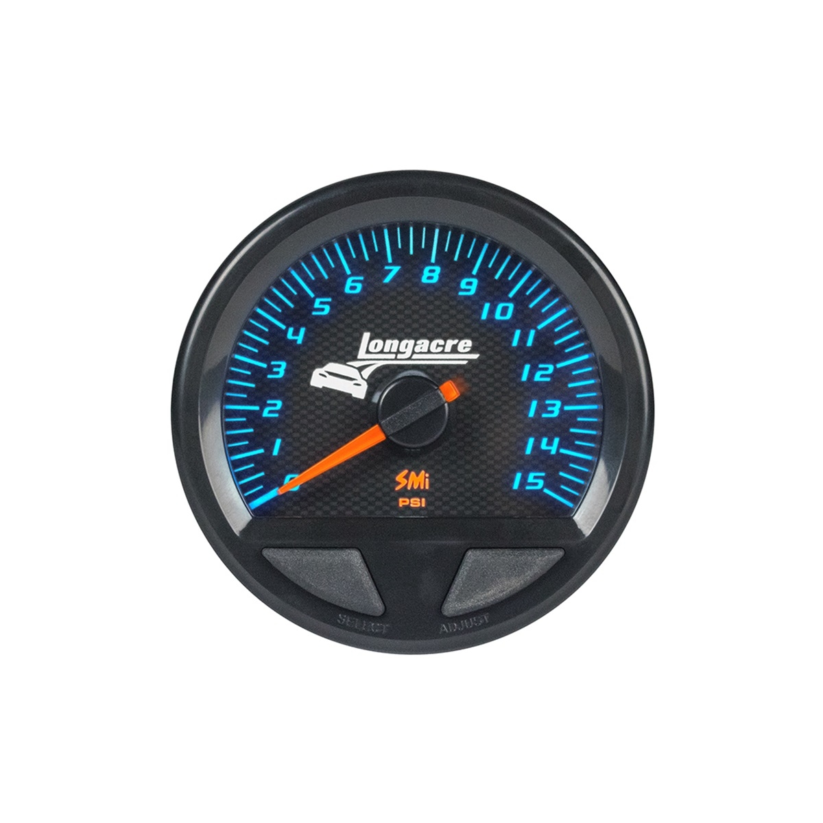LONGACRE RACING SMI ELITE FUEL PRESSURE GAUGE - LON-52-46742 - Gauges ...