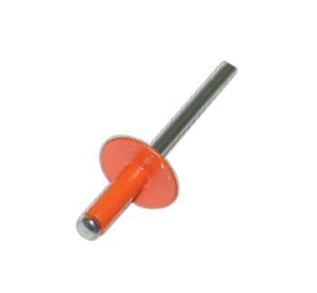 PRO-TEK 3/16" LARGE HEAD STANDARD RIVETS - PR-316L-ORG - Building Products